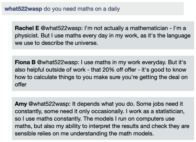 Maths Week England 2024 – I'm a Mathematician, Get me out of here